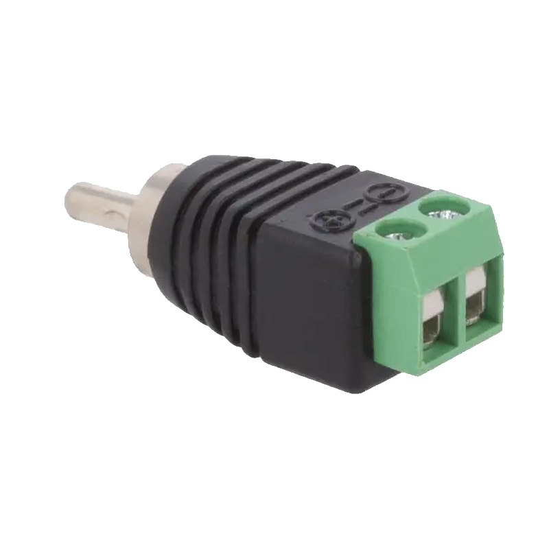 UTIKAČ CINCH - TERMINAL Blok Crni